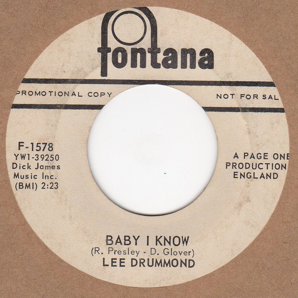 Baby I Know / At A Time Like This