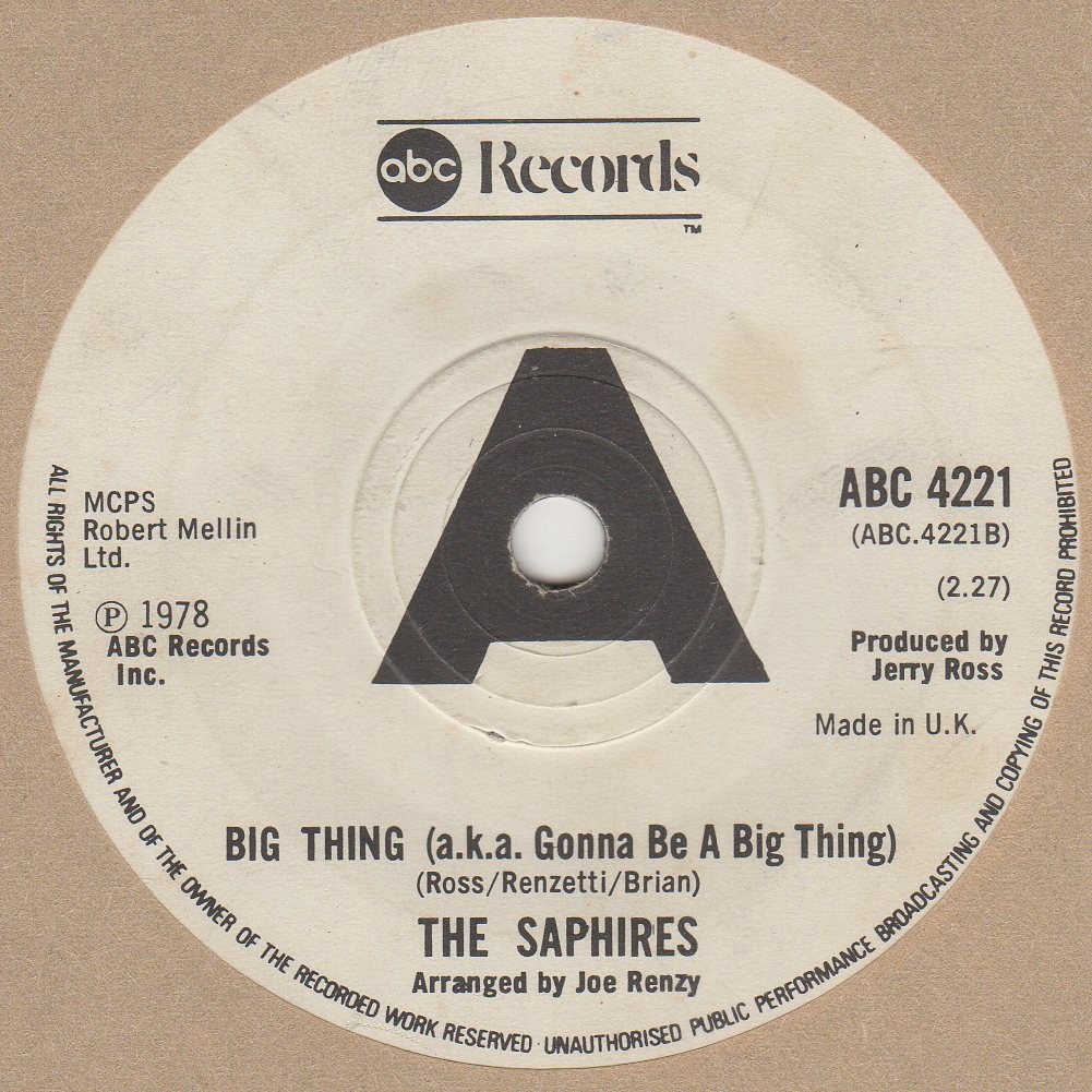 Big Thing (aka Gonna Be A Big Thing)