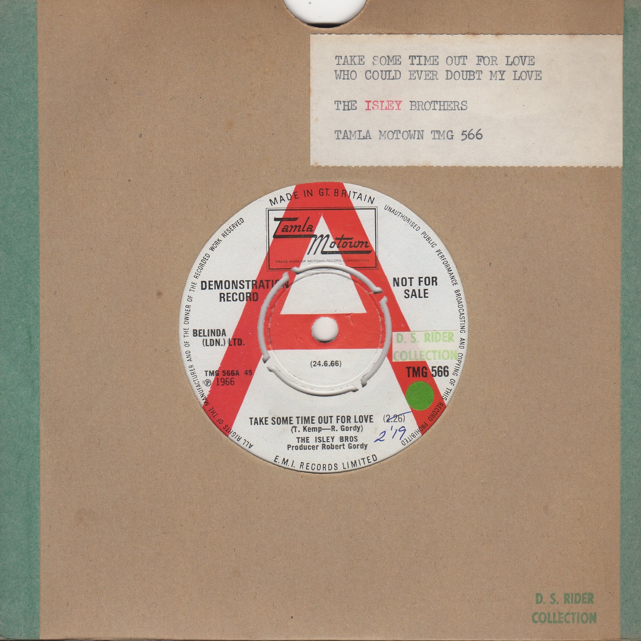 Take Some Time Out For Love