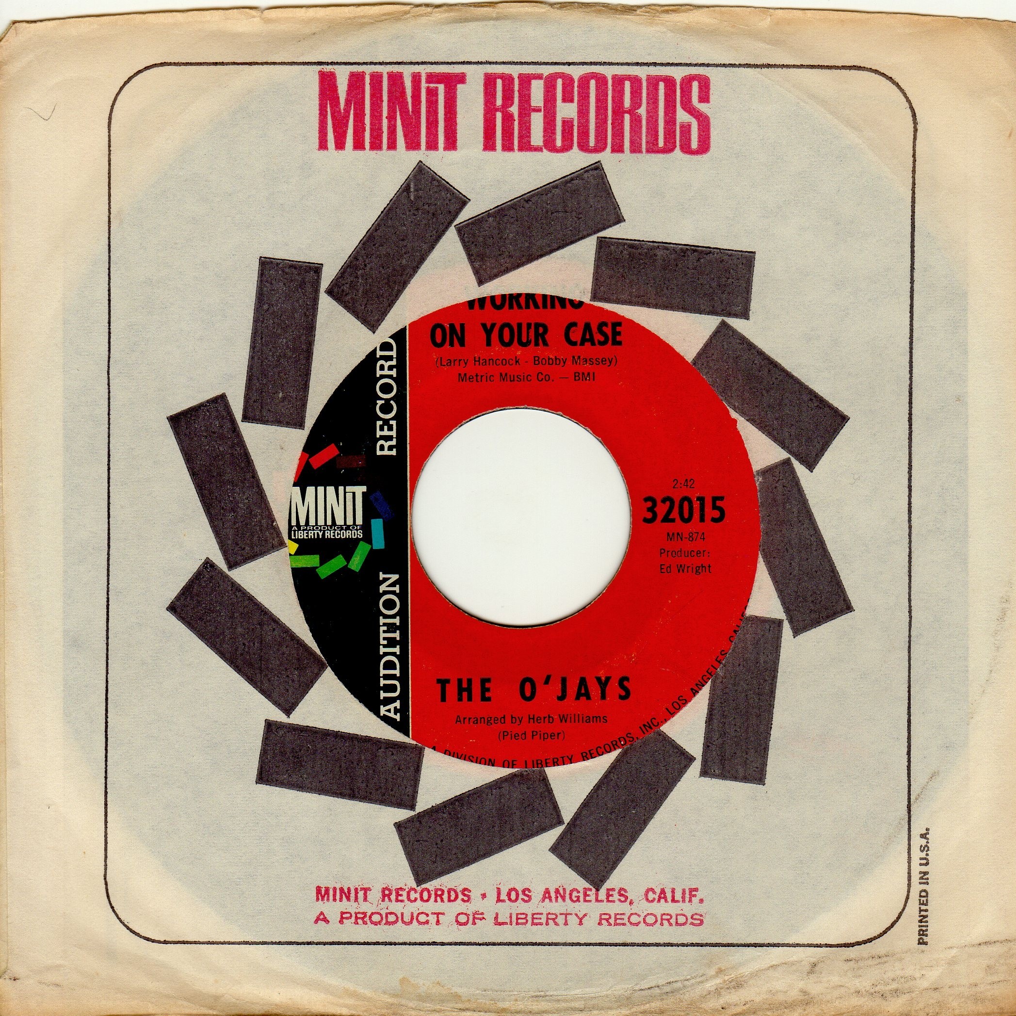 Hold On /Working On Your Case