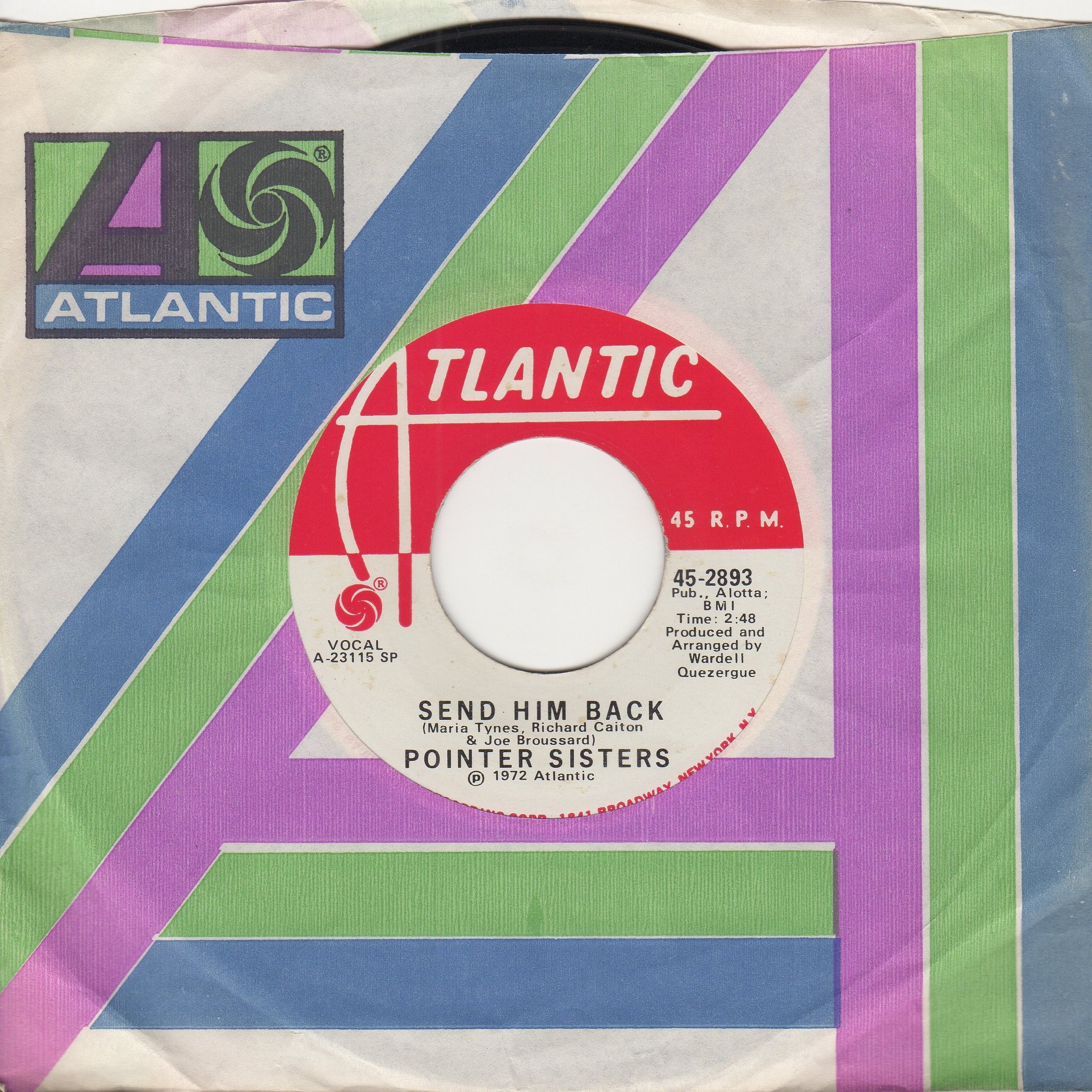 Send Him Back / Destination No More Heartaches