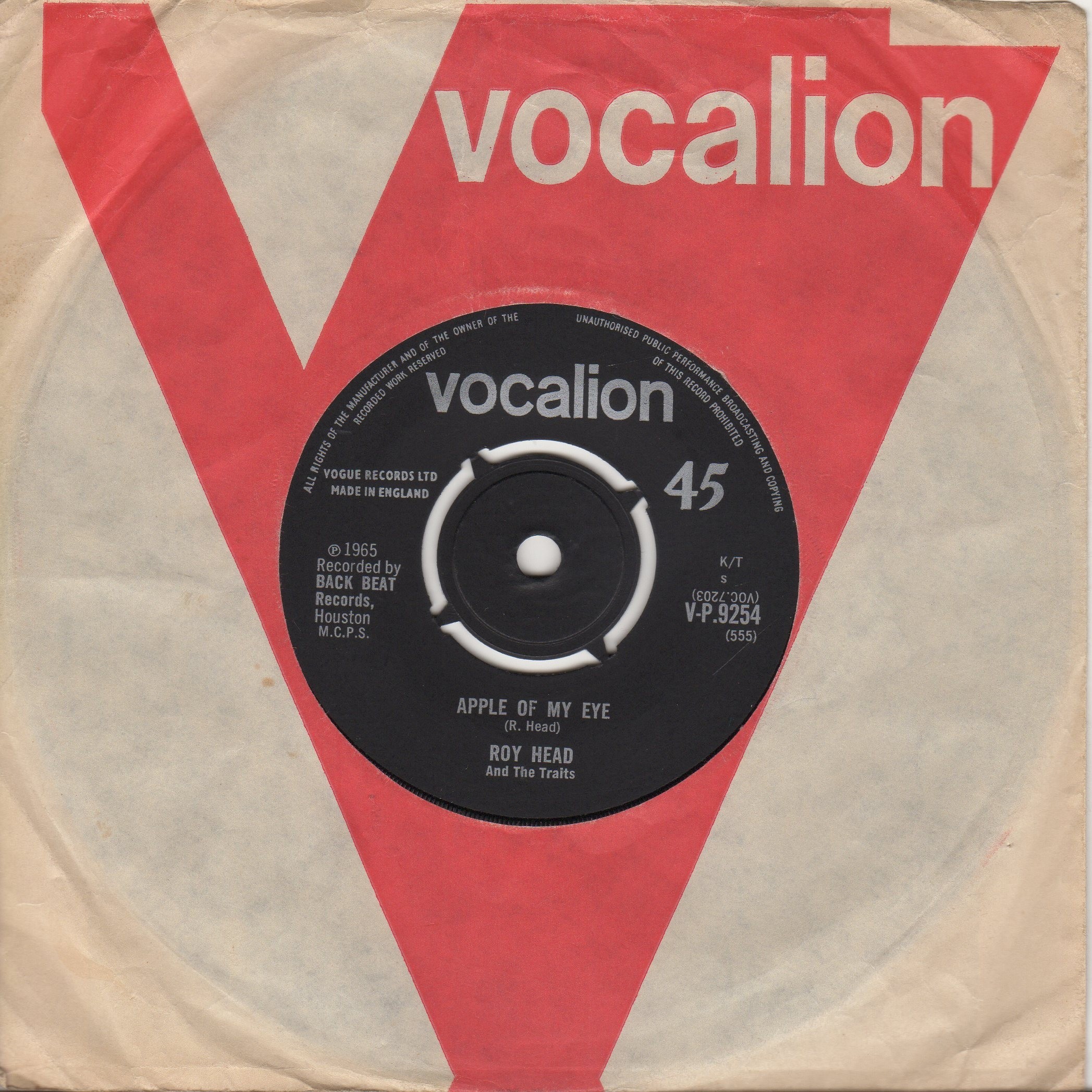 Apple Of My Eye / I Pass The Day