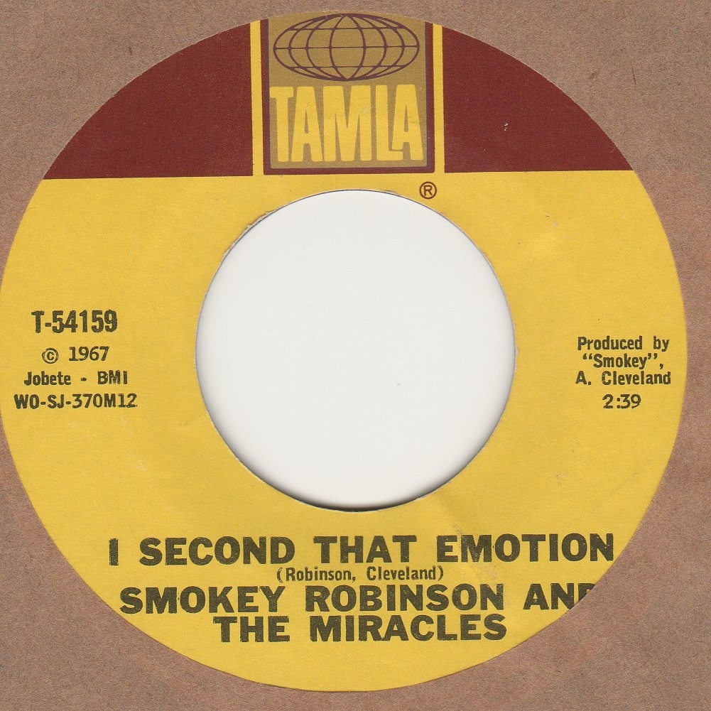 I Second That Emotion / You Must Be In Love